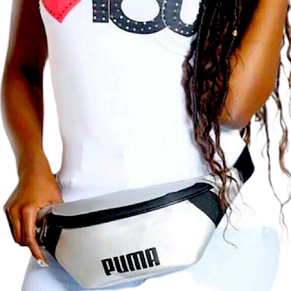 Puma | Bags | Puma Royale Pu New With Tag Hipster Silver Fanny Pack ...